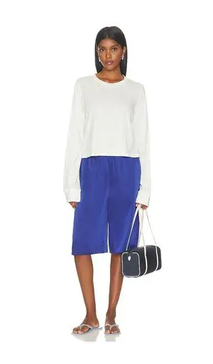 Eterne Cotton Long Sleeve Boxy Tee