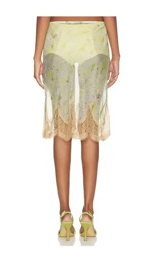 SIEDRES Colette Skirt In Green