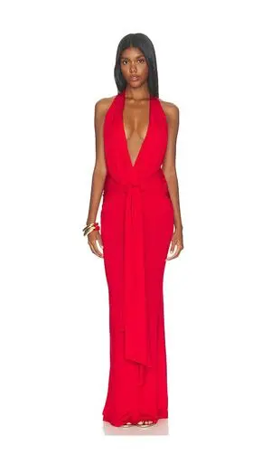 LOVERS AND FRIENDS Coralie Gown - Red