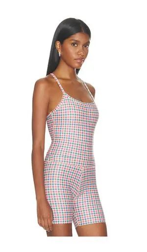 Beyond Yoga Softmark Slim Racerback Tank Top In Multi