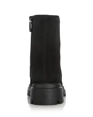 STUART WEITZMAN Zip Up Ankle Boots