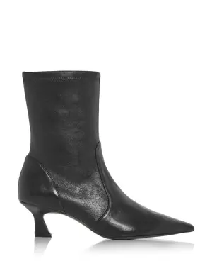 STUART WEITZMAN Vinnie Booties - Black