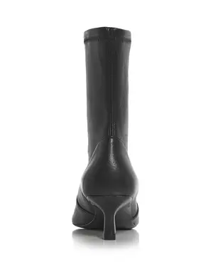 STUART WEITZMAN Vinnie Booties - Black