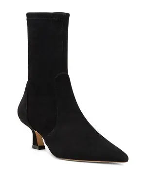 STUART WEITZMAN Vinnie Booties - Black