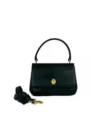 Burberry 20th Century Leather Satchel