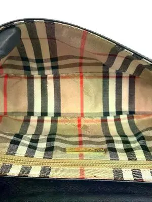 Burberry 20th Century Leather Satchel