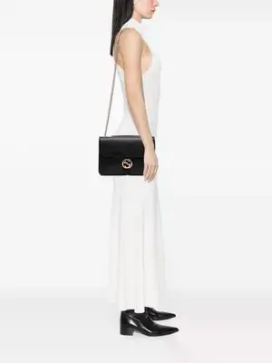 Gucci 2016-2026 Medium Dollar Calfskin Interlocking G Crossbody Bag