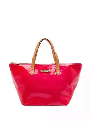 LOUIS VUITTON 2008-2010 Monogram Vernis Bellevue Pm Handbag - Pink