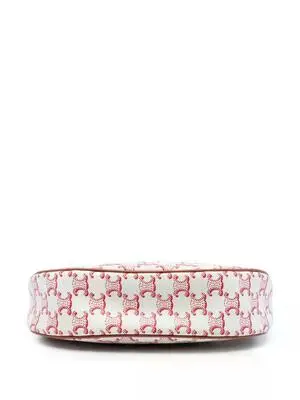 Celine 2021 Triomphe Coated Canvas Ava Shoulder Bag