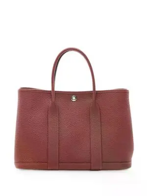 Hermès Garden Party Tpm Negonda Tote Bag - Red