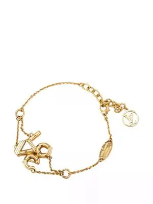 LOUIS VUITTON Me Love' -plated Bracelet