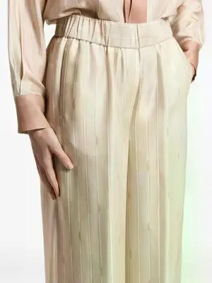 Peserico Striped Palazzo Pants