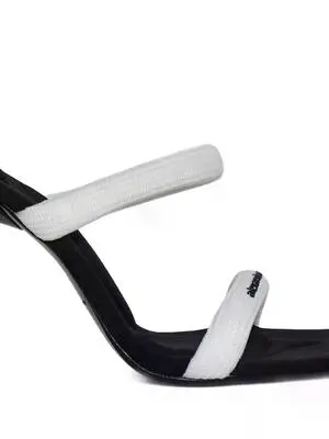 Alexander Wang Julie Webbing Sandals - White
