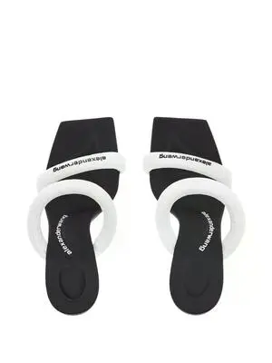 Alexander Wang Julie Tubular Webbing Sandals - White