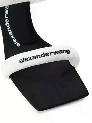 Alexander Wang Julie Tubular Webbing Sandals - White