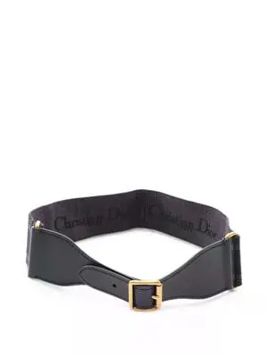 Dior Embroidered Canvas Belt
