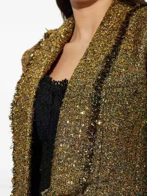 Balmain Sequin-embellished Tweed Blazer
