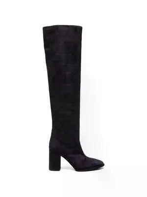 LE SILLA Round-toe Knee-high Boots - Blue