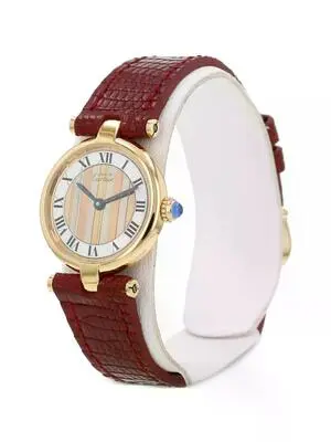 Cartier Vendôme 24mm Watch With Leather Strap