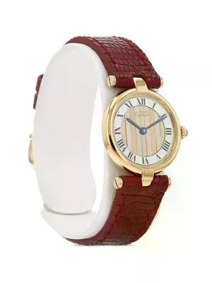 Cartier Vendôme 24mm Watch With Leather Strap