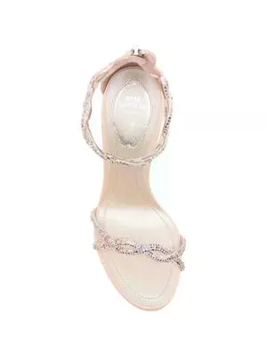 Rene Caovilla 130mm Embellished Braided Platform Sandals