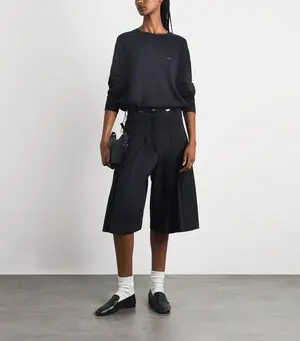 Sandro Wool-blend Logo Sweater