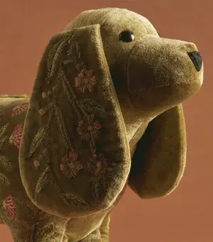 ANKE DRECHSEL Large Tivoli Garden Dog Ornament