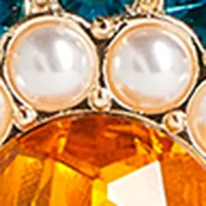 JOANNA BUCHANAN Crystal And Faux Pearl Embellished Pendant Decoration