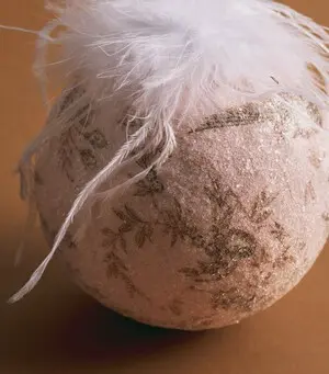 Harrods Glitter Bird Bauble