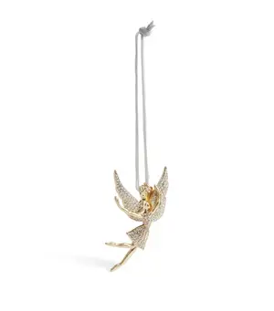 JOANNA BUCHANAN Crystal-embellished Angel Tree Decoration - Gold