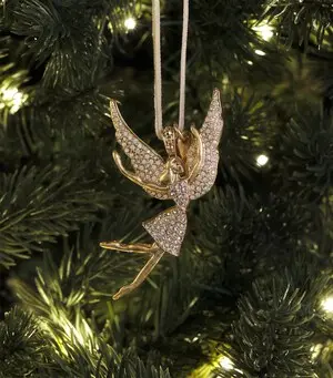 JOANNA BUCHANAN Crystal-embellished Angel Tree Decoration