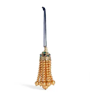 JOANNA BUCHANAN Faux Pearl Tassel Tree Decoration - Gold