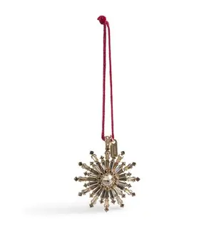 JOANNA BUCHANAN Crystal-embellished Snowflake Tree Decoration