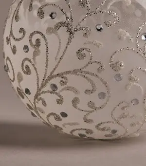 Harrods Glass Ombré Bauble