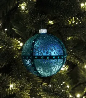 Harrods Glitter Crystal-embellished Bauble