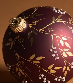 Harrods Faux Pearl Floral Bauble