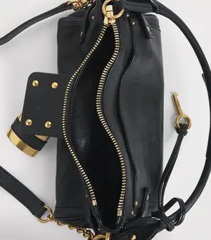 Chloé Small Leather Paddington Top-handle Bag - Black