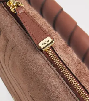 Chloé Mini Suede Marcie Shoulder Bag