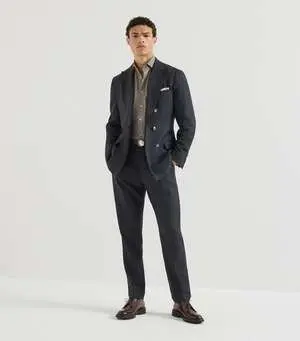 Brunello Cucinelli Cotton Twill Garment-dyed Shirt
