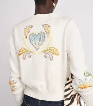 Cinq À Sept Embroidered Nikko Cardigan