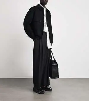 MAISON MARGIELA Cotton Twill Bomber Jacket