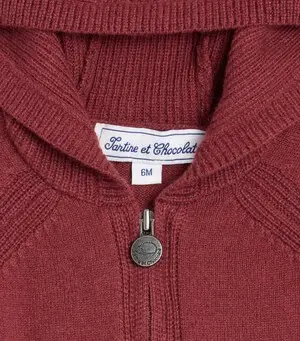 TARTINE ET CHOCOLAT Zip-up Hooded Sweater