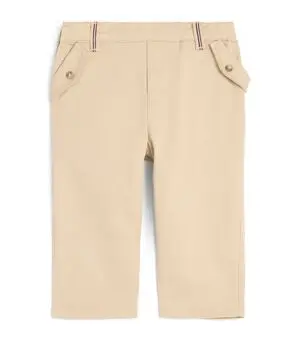 TARTINE ET CHOCOLAT Stretch-cotton Chinos