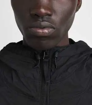 Stone Island Nylon Stretch-tc Hooded Jacket - Black