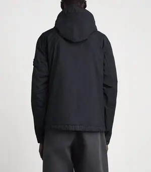 Stone Island Nylon Crinkle Reps Hooded Jacket