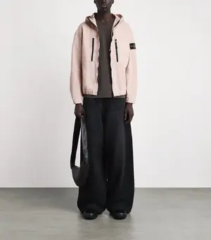 Stone Island Organic Cotton Ripstop Hooded Overshirt