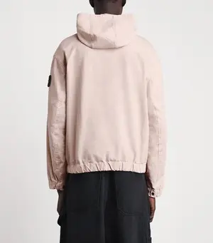 Stone Island Organic Cotton Ripstop Hooded Overshirt