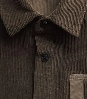 Stone Island Organic Corduroy Overshirt