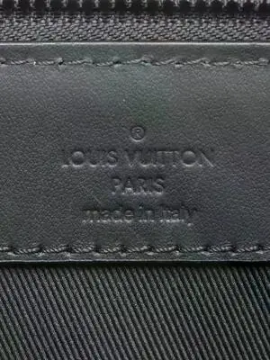 LOUIS VUITTON Monogram Taurillon Sac Plat Cross Satchel