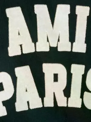 AMI Paris Logo-appliqué T-shirt